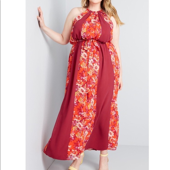 Modcloth | Dresses | Nwt Modcloth Illuminated Elegance Maxi Dress ...